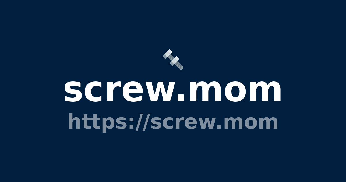 screw.mom